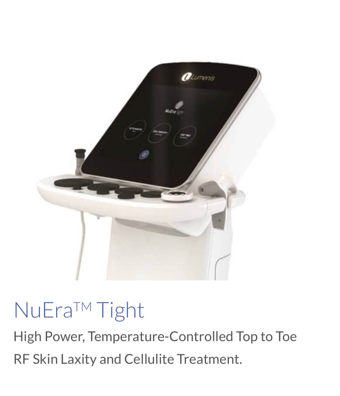 Lumenis NuEra - Elevated IV Bars